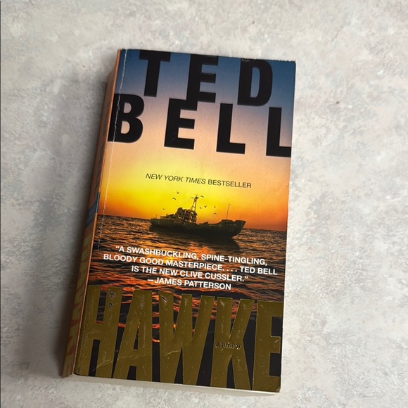 adidas | Other | Ted Bell Hawke Paperback Book | Poshmark